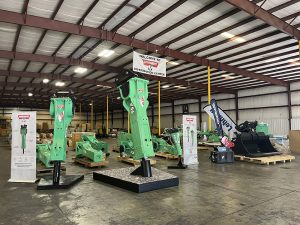 Montabert USA showcases new rebuild and repair facility - Rock Road Recycle