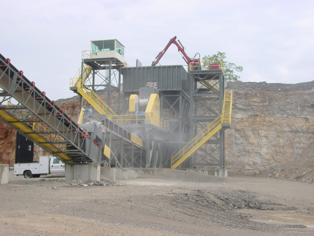 Controlling belt conveyor dust at the source - Rock Road Recycle