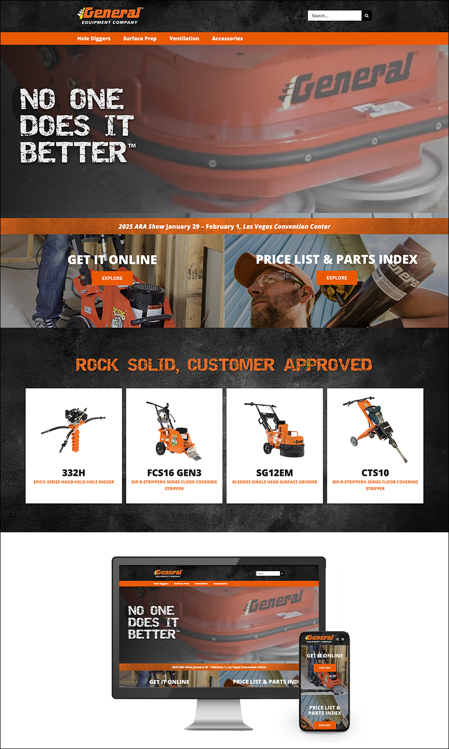 General Equipment Company launches new e-commerce website - Rock Road ...