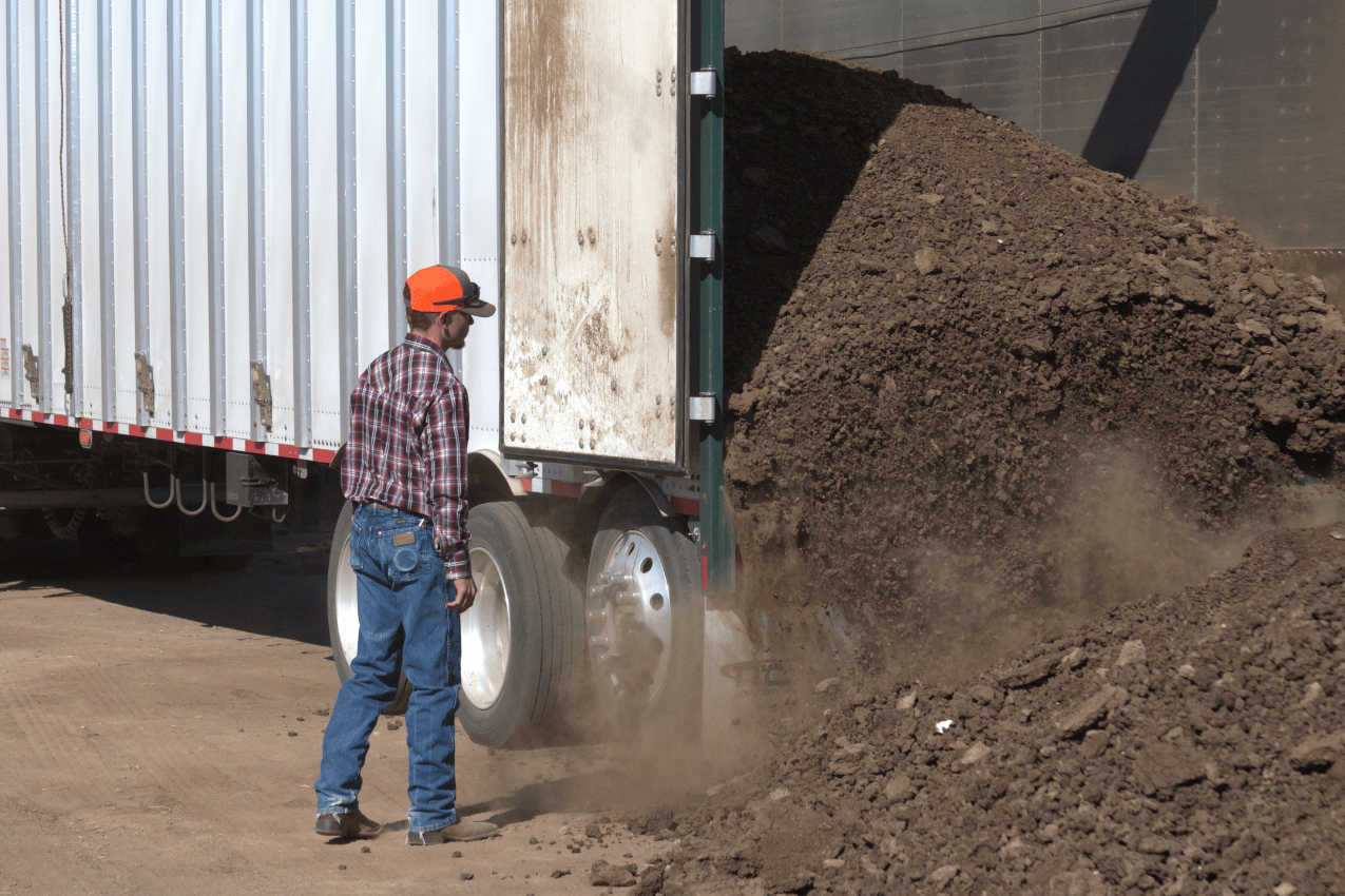 Unloading tractor trailers: From tipping to technology - Rock Road Recycle