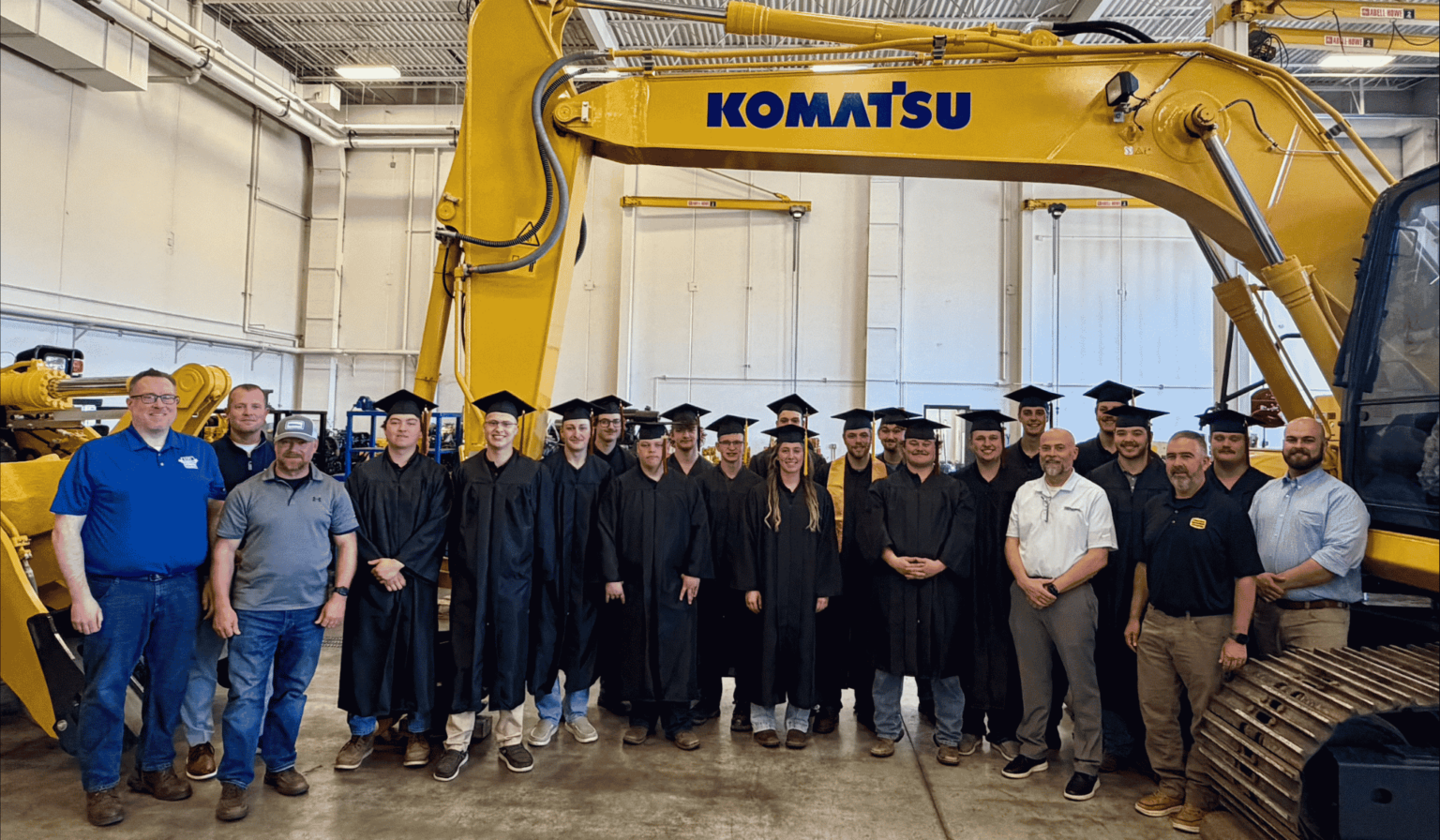 Students in Komatsu-supported technician program graduate from North ...